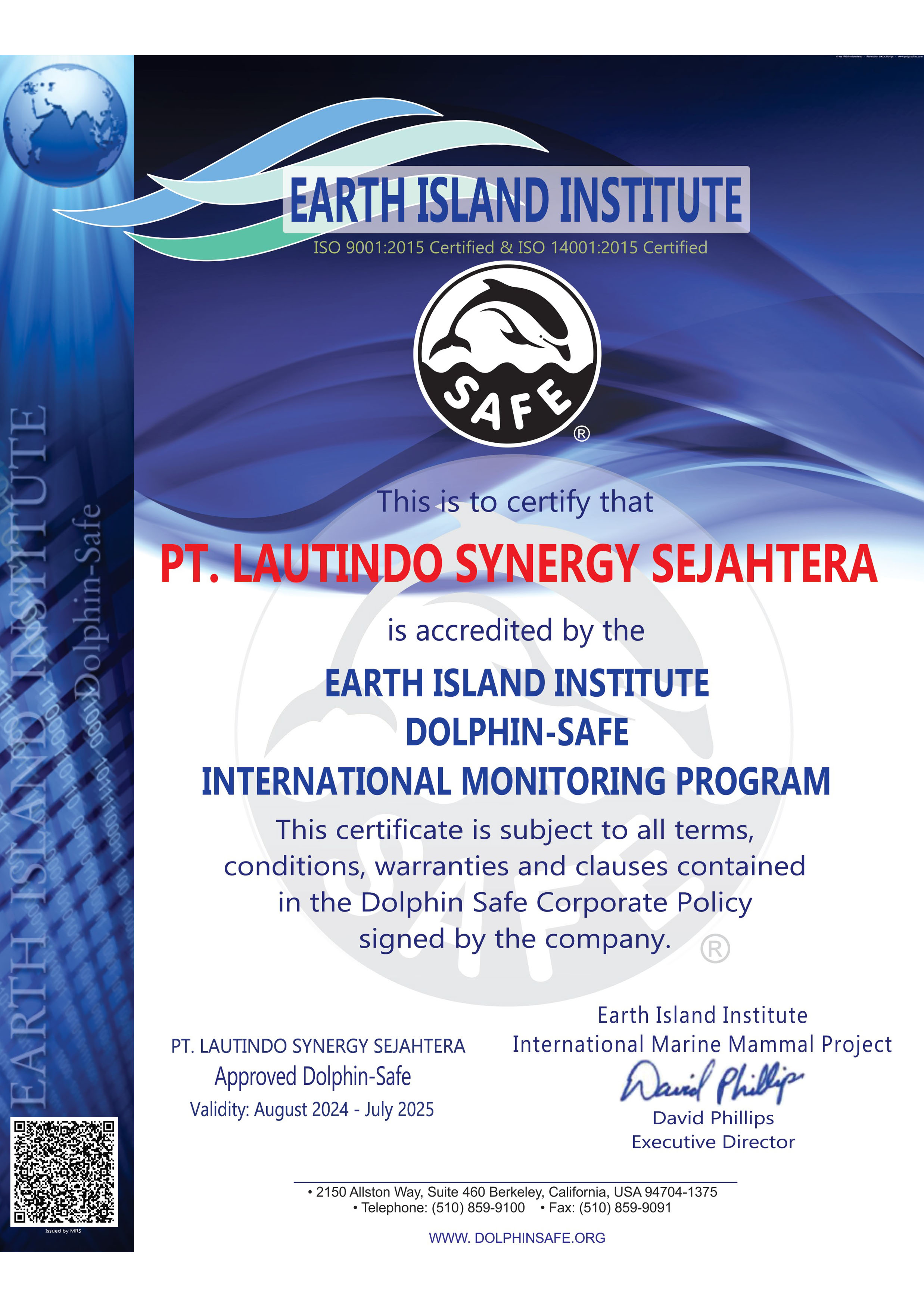 About Us - PT Lautindo Synergy Sejahtera